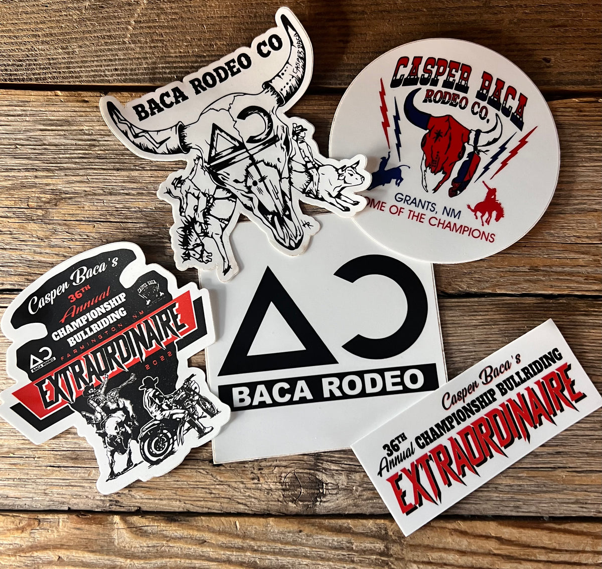 Casper Baca Rodeo Sticker – Baca rodeo co